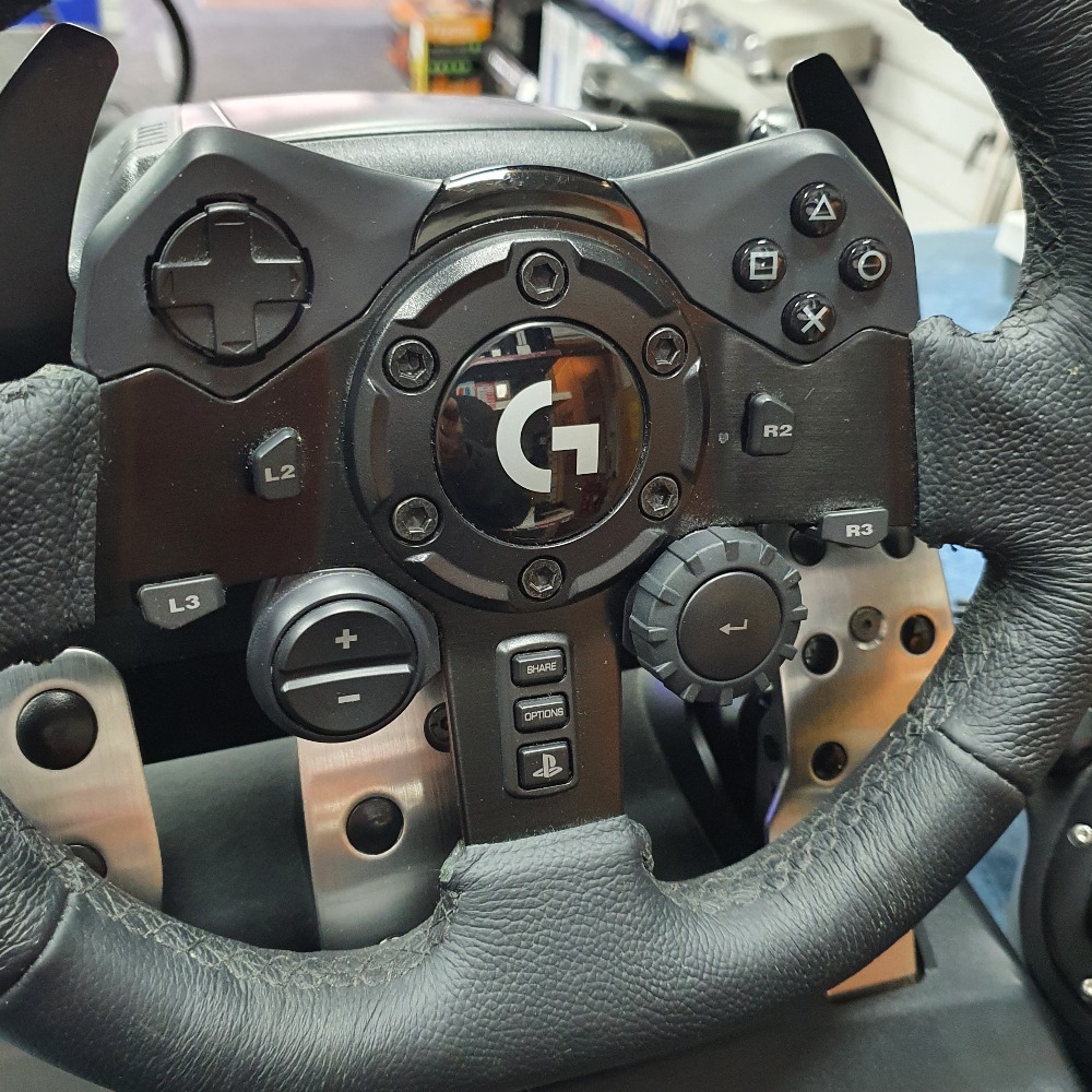 Pre-owned Logitech Logitech G293 steering wheel pedals and gear box ...